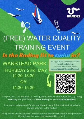 River Roding Water Quality Training - Thames21 Limited